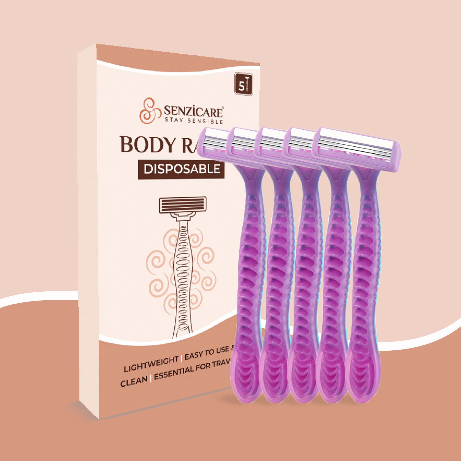 Disposable Body Razors for Women | Senzicare